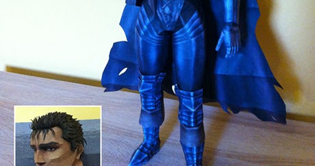 Berserk: Guts Paper Model | Paperized Crafts