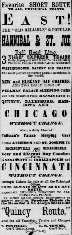 19th Century Historical Tidbits: 1875 Advertisements and Story Starters