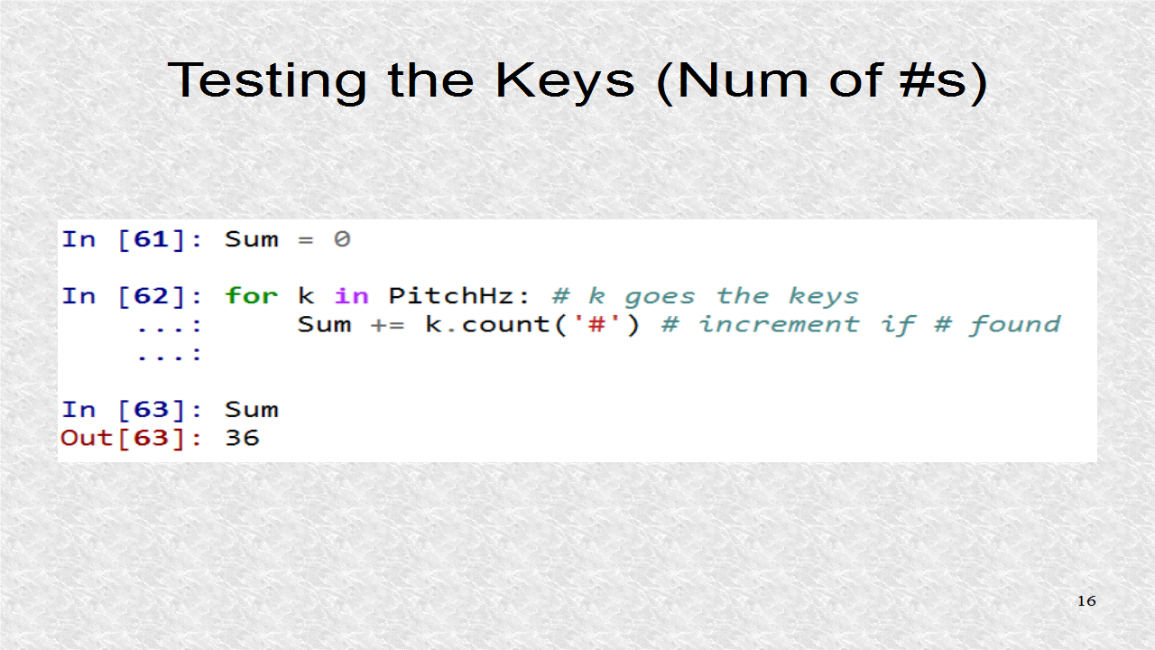 Audio Programming In Python: 10. Python Dictionaries
