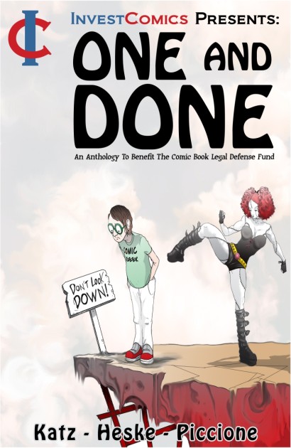 Gibson Quarter Art: Invest comics -'One and Done' comic for CBLDF