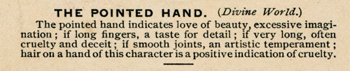 All Things Ruffnerian, a Design Blog and More: Victorian Hand Analysis