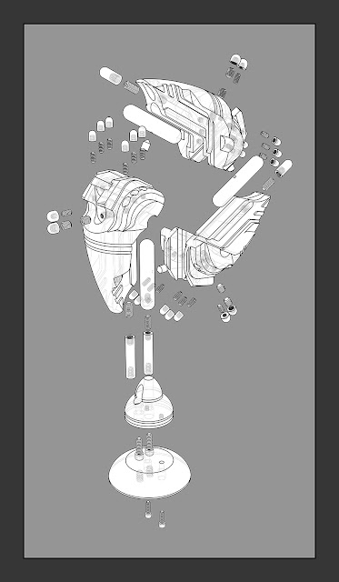 My Sculpture Blog: BB TG QR Triptych