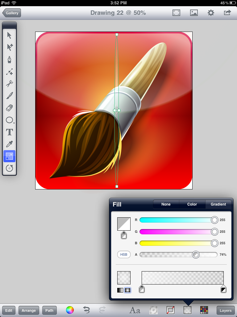 DigitalDrawer: Creating app icon art with iPad