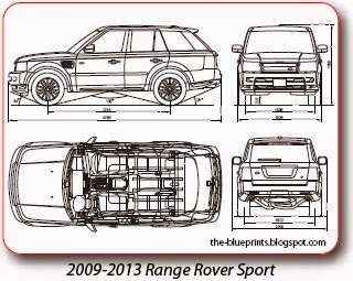 Vector Blueprints - Cars, Trucks, Busses and others: Land Rover ...