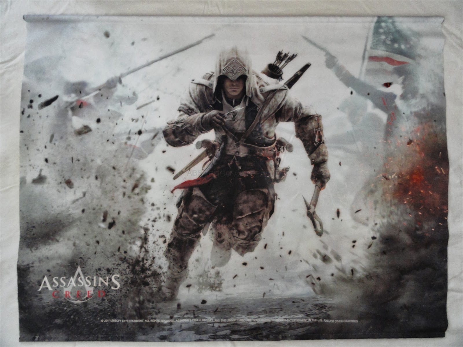 Abstergo Artefact: AC3 Wall Scroll