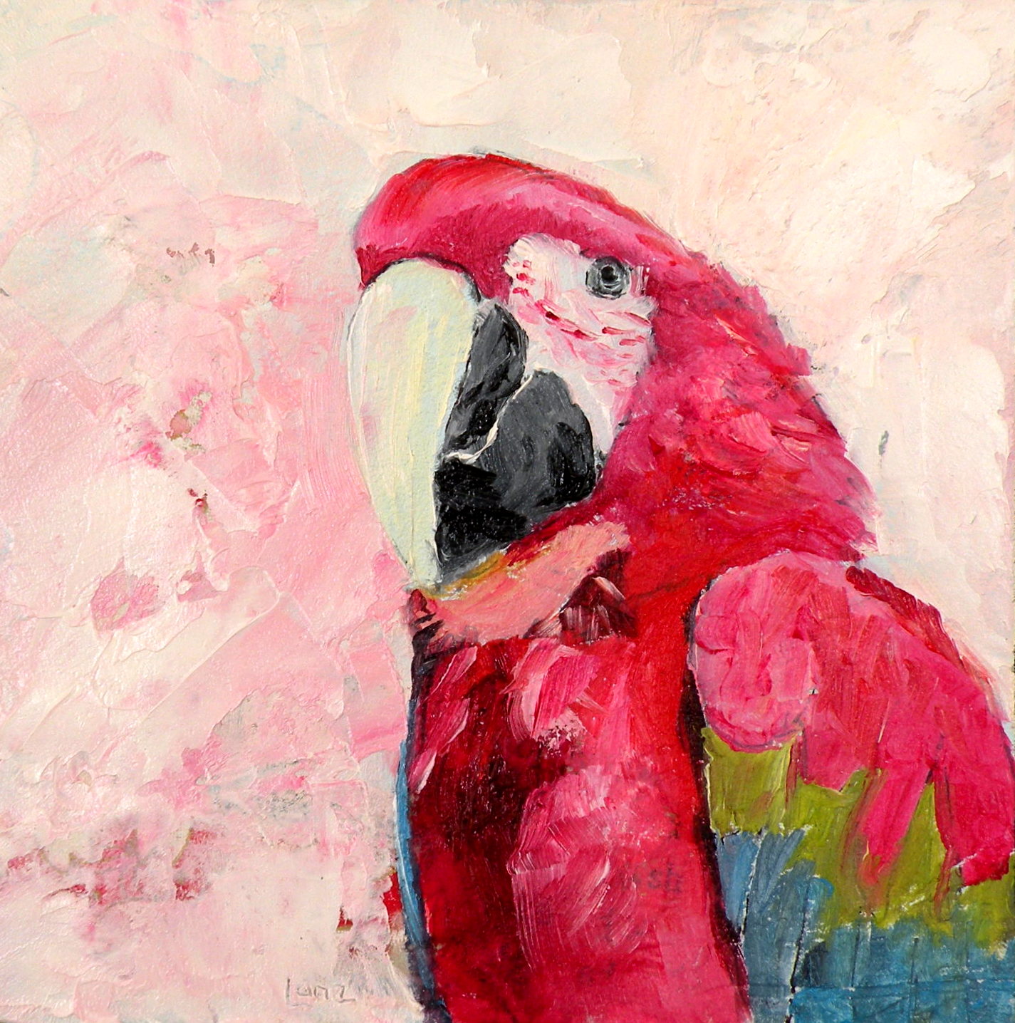 ART FOR LIFE: "PARROT PORTRAIT"