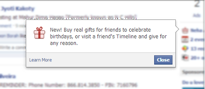 What is a Facebook Gift?