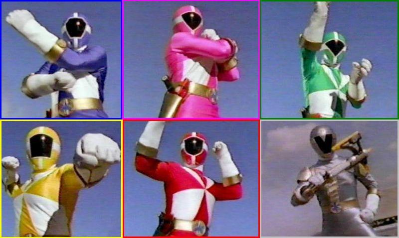 Power Ranger vs Sentais: Power Rangers: Lightspeed Rescue