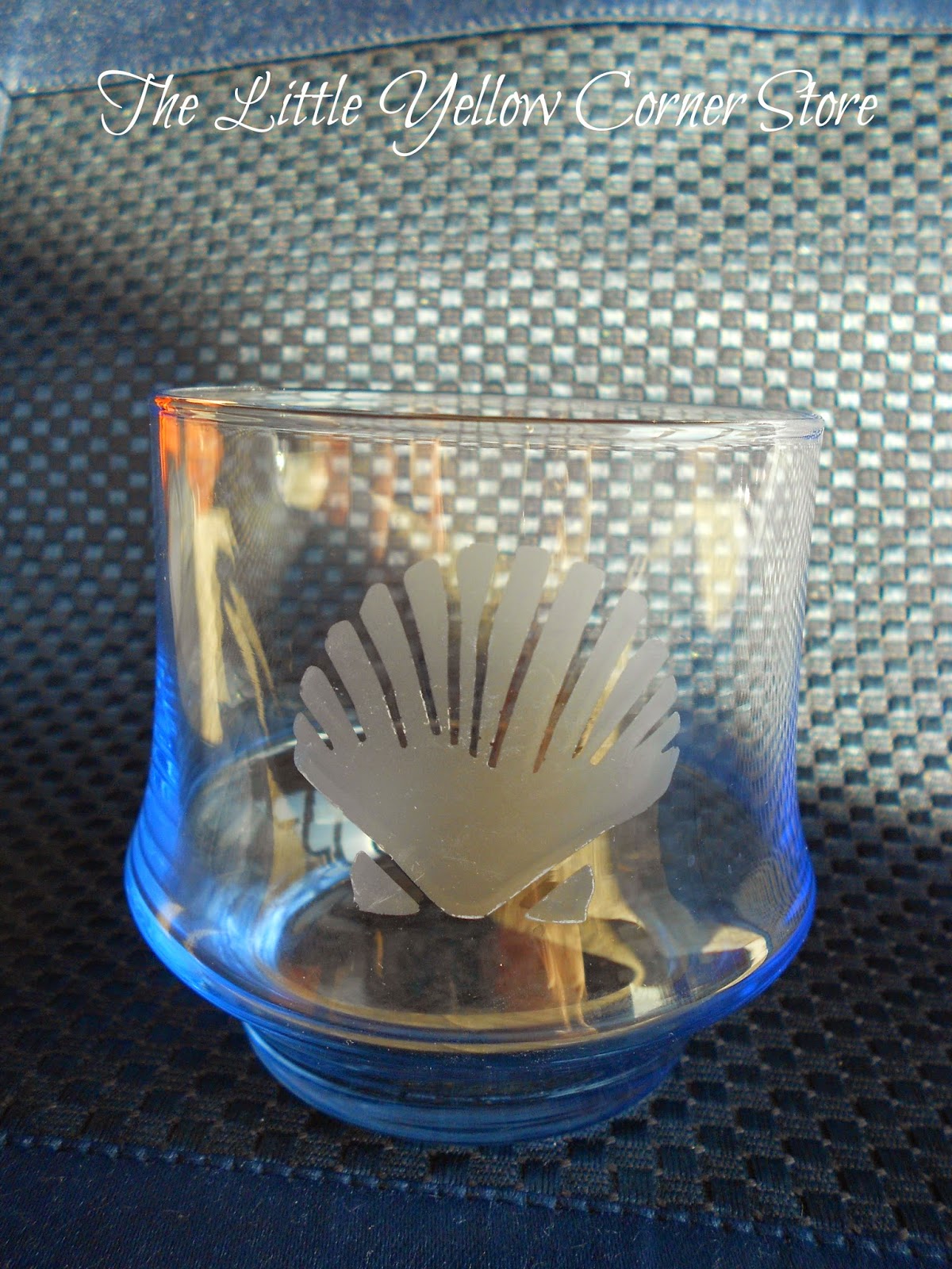 The Little Yellow Corner Store: Etching Glassware