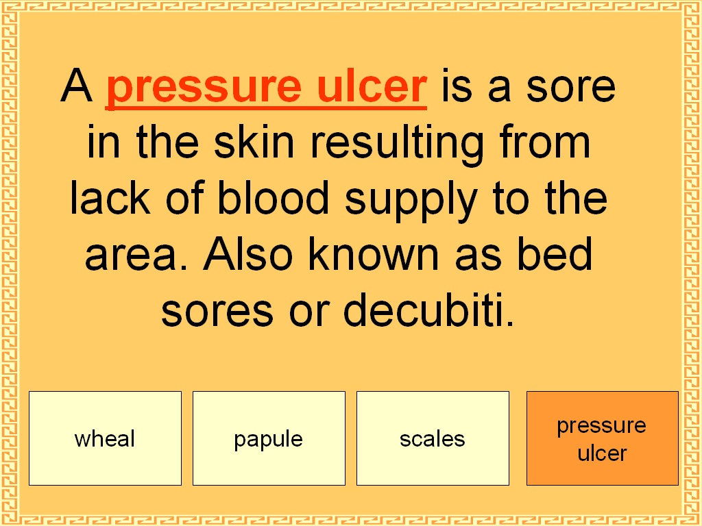 Student Survive 2 Thrive: Free Medical Terminology Practice Test: Skin ...