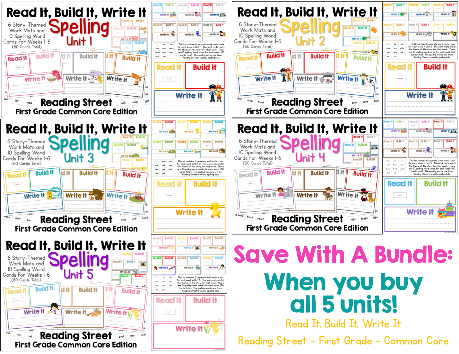 Reading Street Spelling Centers, Digraphs, and more.... | Mrs ...