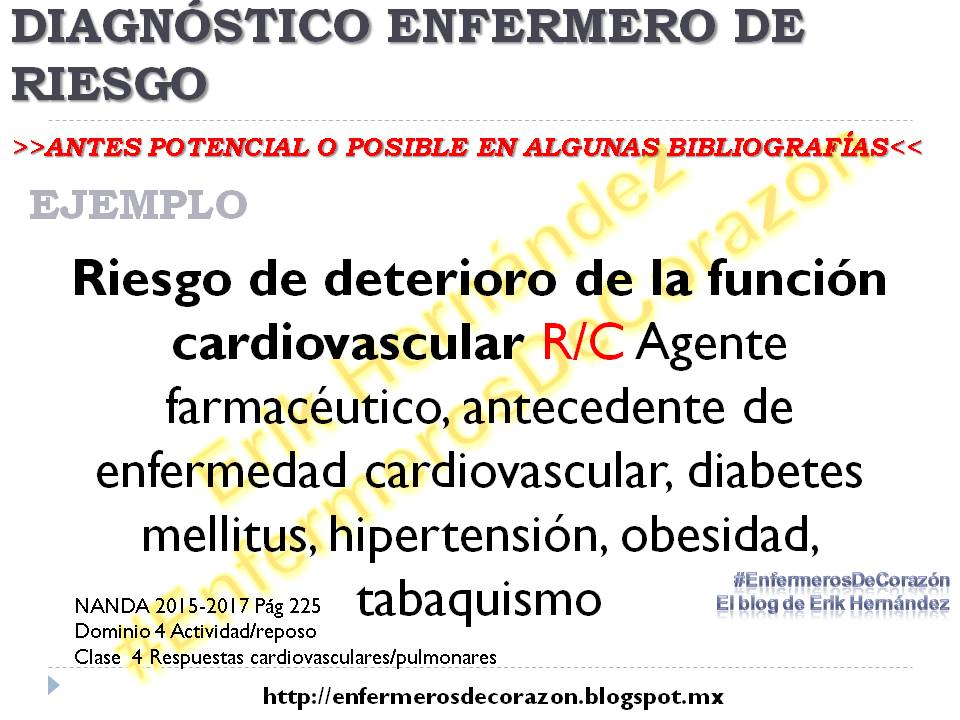 Enfermeros de Corazón: Diagnósticos Reales Cambiaron de Nombre: Nuevos ...