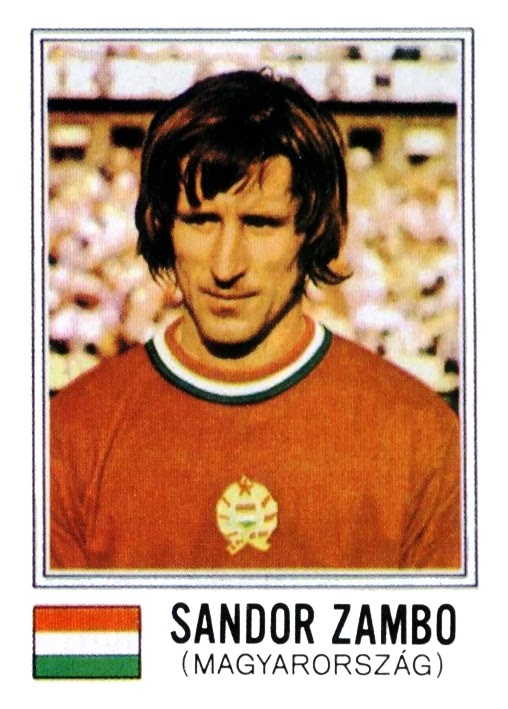 70's Vintage Football: Sándor Zámbó