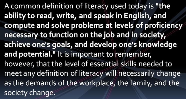 Unit 1: The Adult Learner