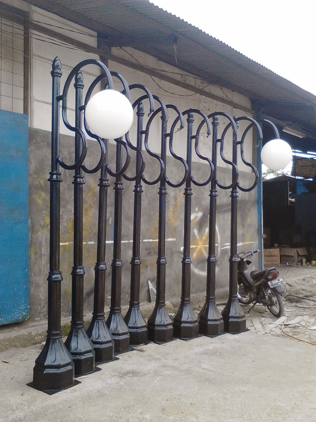 Tiang Lampu Jalan Antik Dekoratif - ABI Tiang Lampu Jual Murah – Hias ...