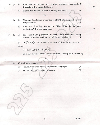 CS2303 Theory of Computation Nov Dec 2011 Past Exam Paper - University ...