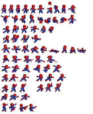Pacote O Espetacular Homem Aranha Sprites