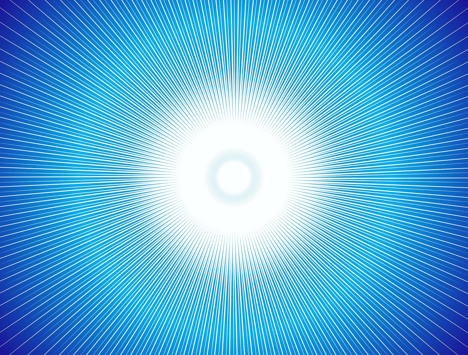 Dark Blue Light burst Effect