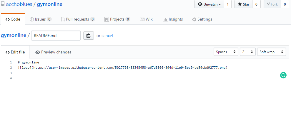 Menampilkan image di readme.md github - Hakko Blog's