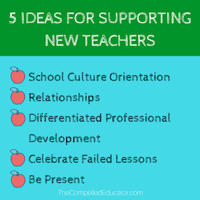 The Compelled Educator: 5 ideas for supporting new teachers