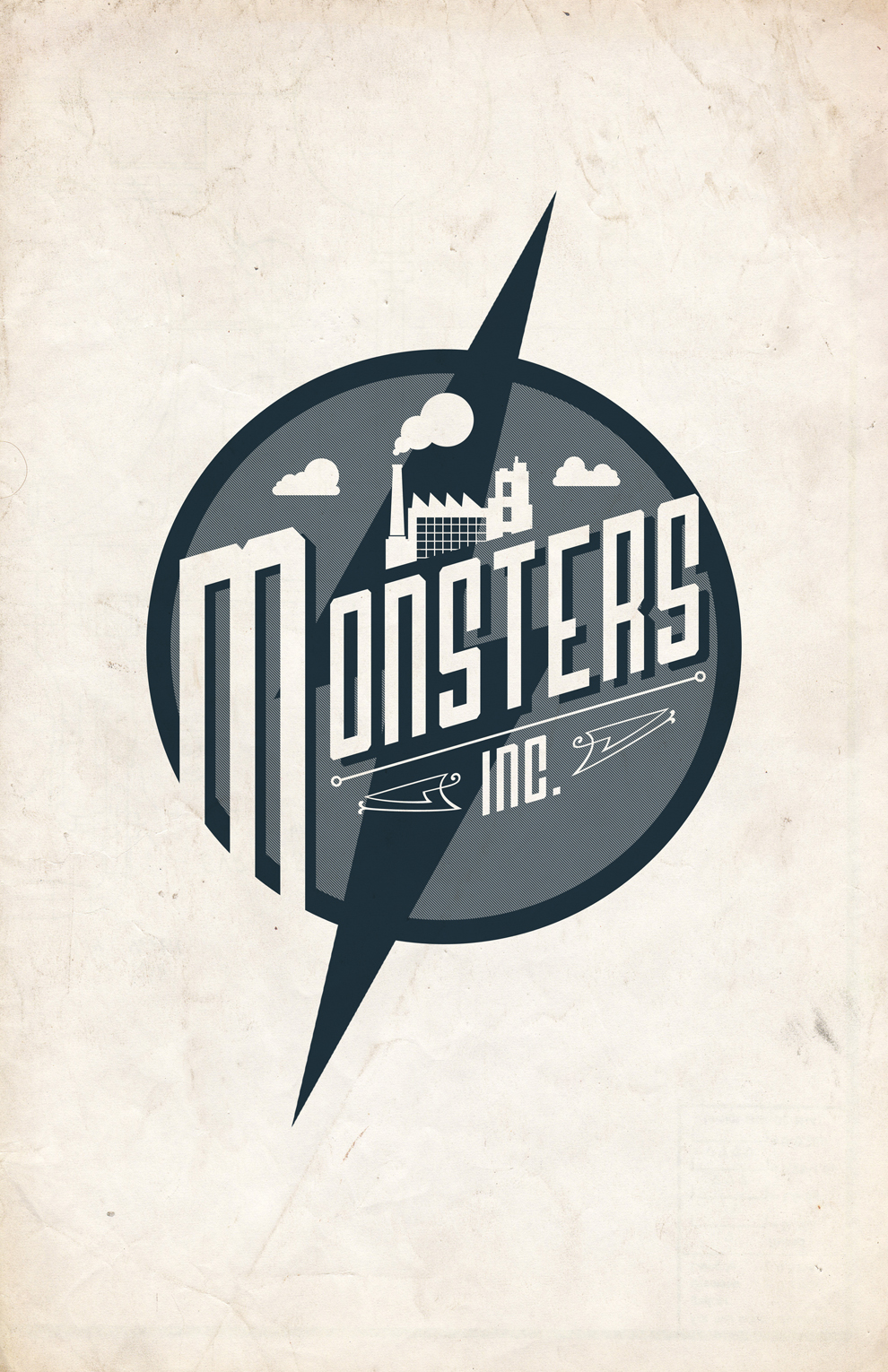 The Geeky Nerfherder: Movie Poster Art: Monsters Inc (2001)