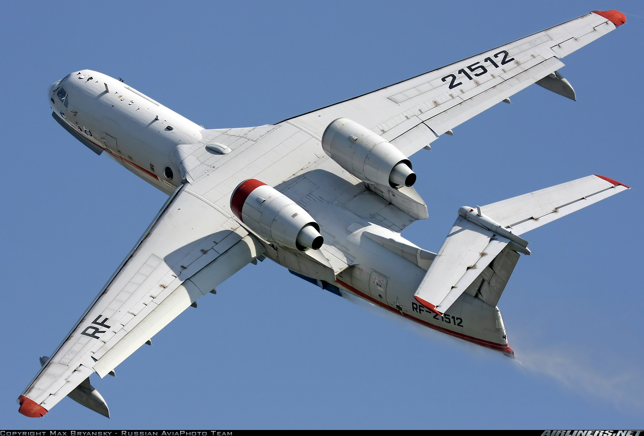 Military and Commercial Technology: Be-200 first took off on September ...