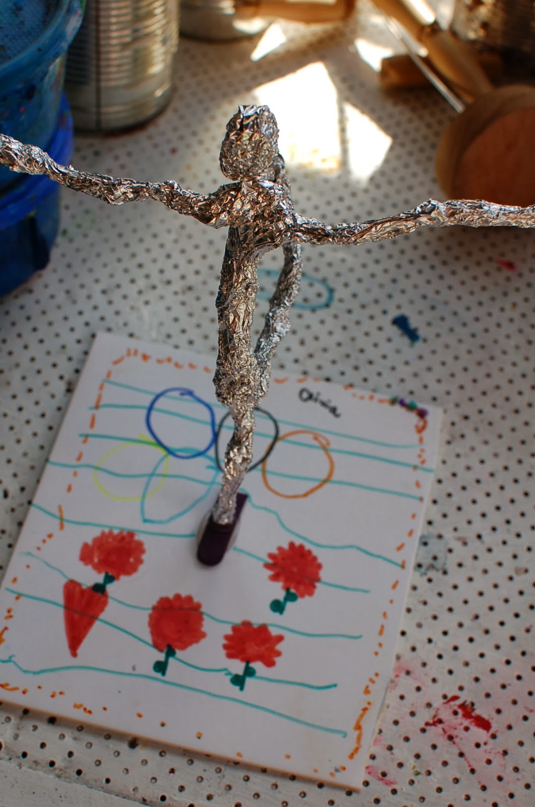 Sunnyside Art House: Winter Olympics Lesson - Part One (Tin Foil Trophies)