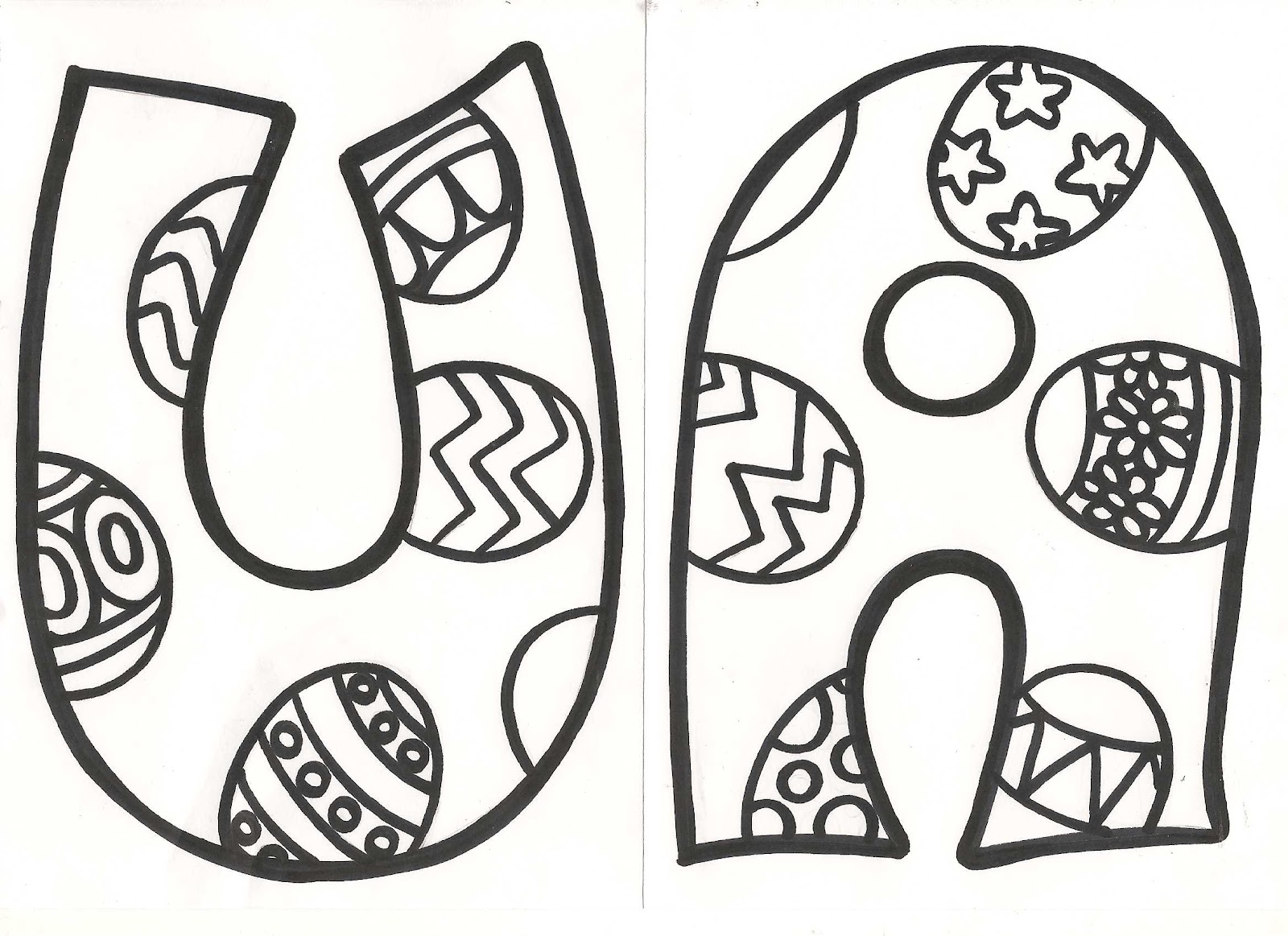 RECURSOS PARA EL AULA DE INFANTIL: LETRAS PASCUA