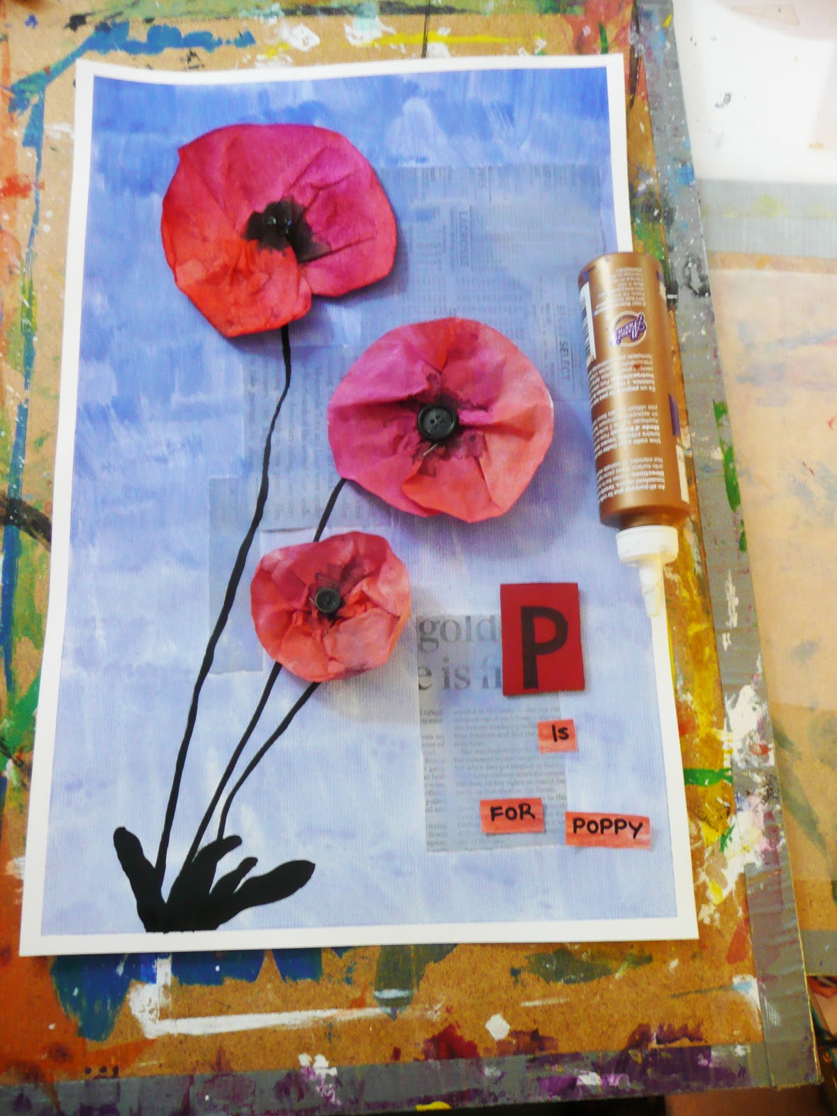 that artist woman: "P is for Poppy" Project