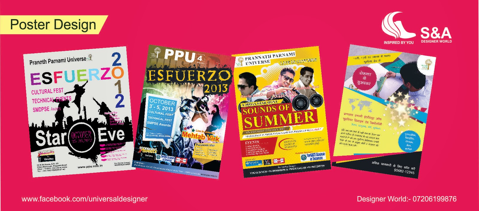 7 Beautiful Banner-Hoarding-Poster Design