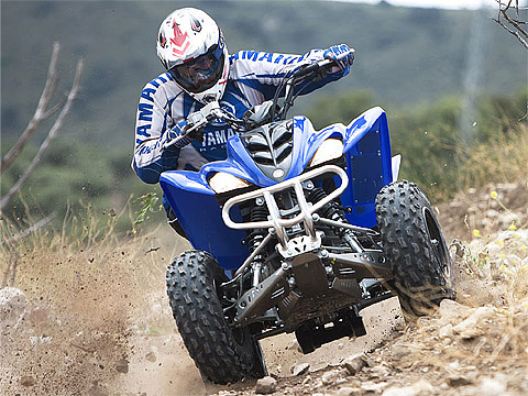 2009 YAMAHA Raptor 350 ATV pictures, review and specifications
