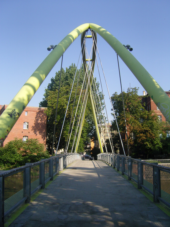 The Happy Pontist: Wrocław's Bridges: 12. Malt Footbridge