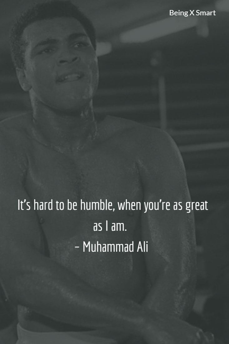 Best Muhammad Ali inspirational quotes about life and success.