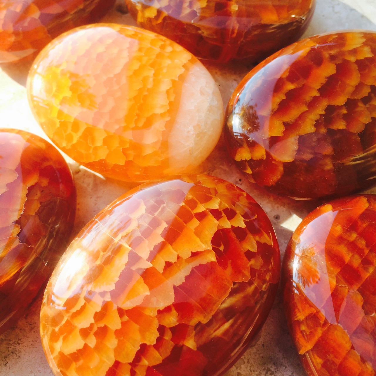 Fire Agate Gemstone