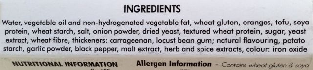 VEGANOO Vegan Reviews: Redwood Christmas: Vegan Duck & Orange Pate