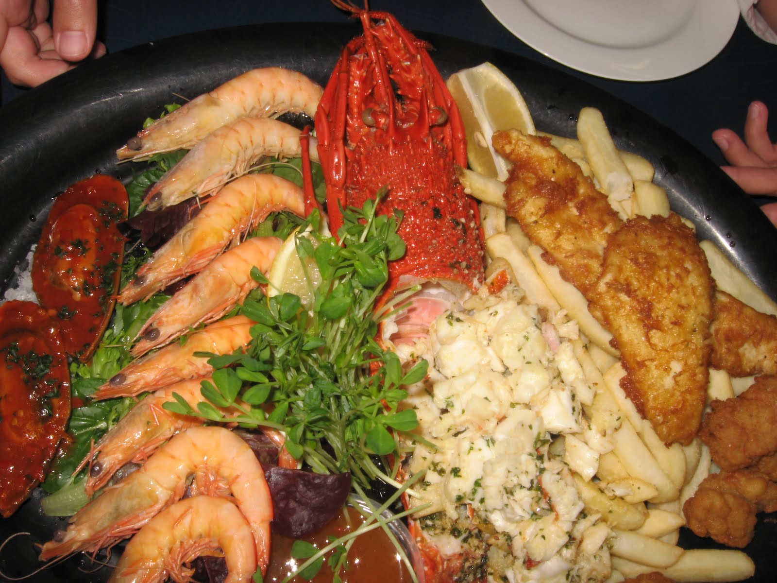 For the love, and lovers, of food.: Seafood Platter for 2 @ Cervantes ...