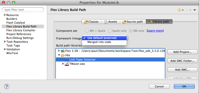 TWaver: The Application of Modularized TWaver Flex Application