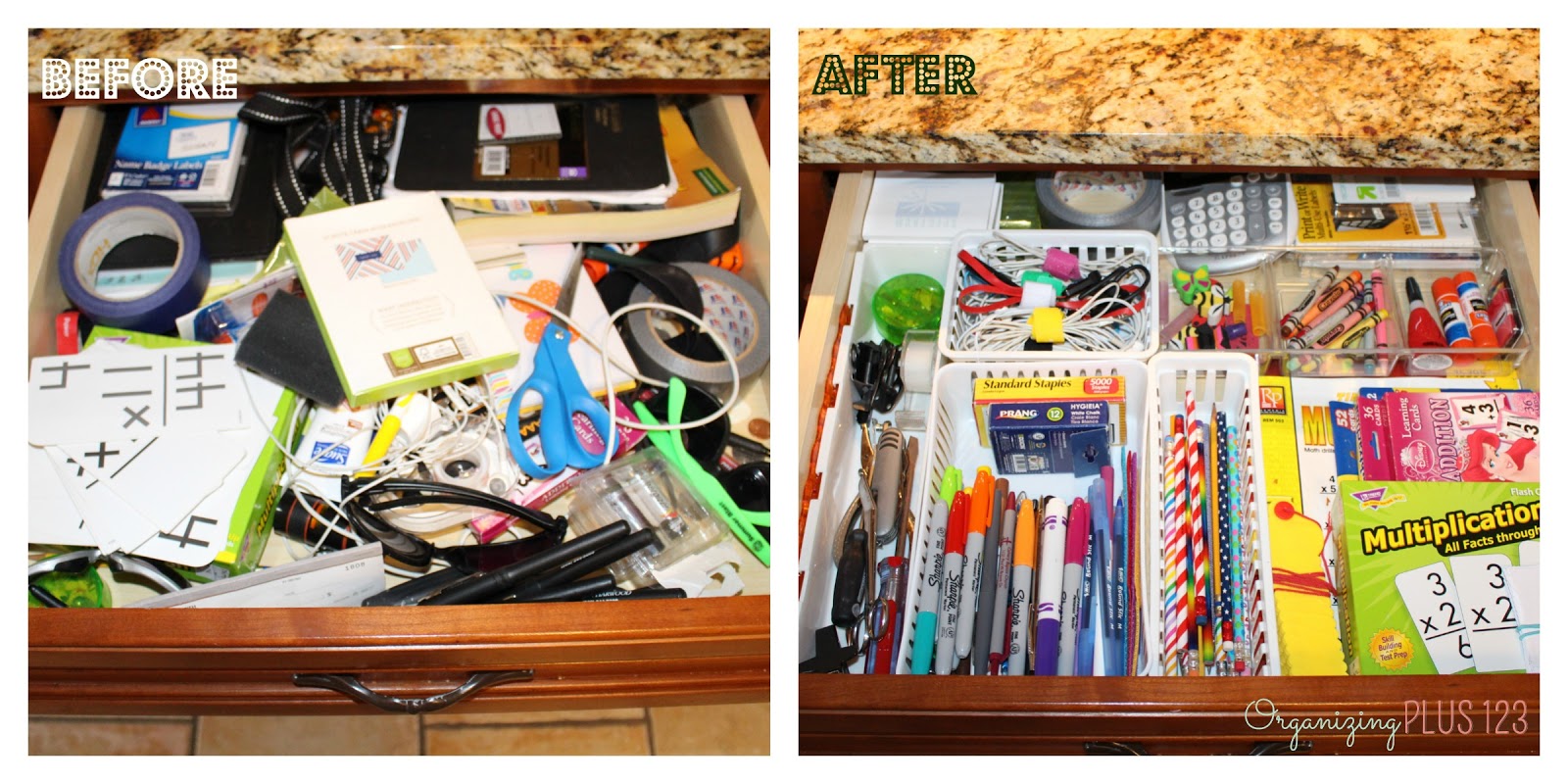 Organizing Plus 123: Calling All Junk Drawer Lovers!