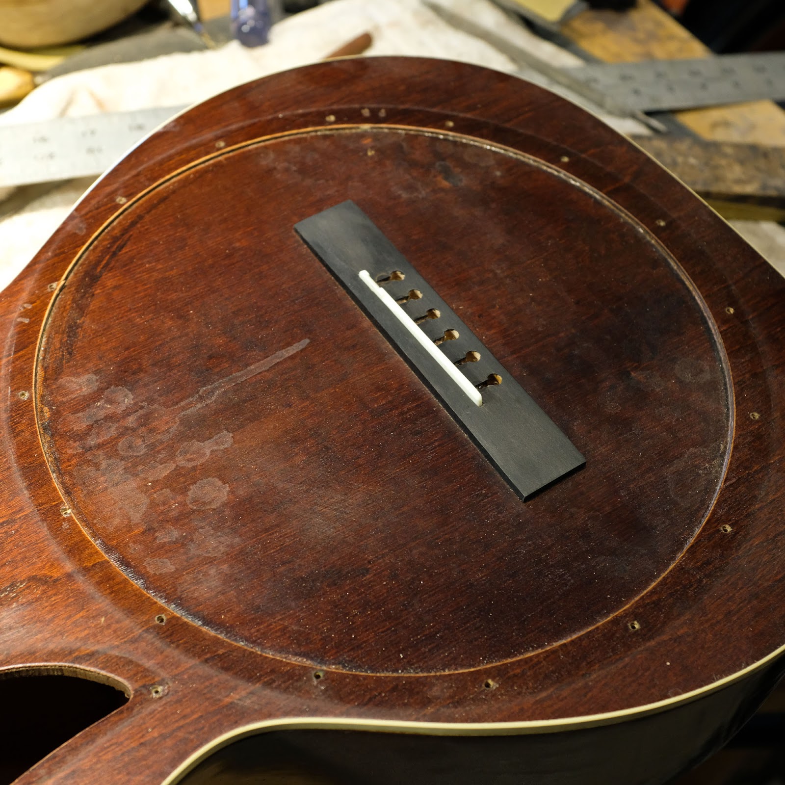 1930s Regal-made MayBell Spruce-Disc Resonator Guitar