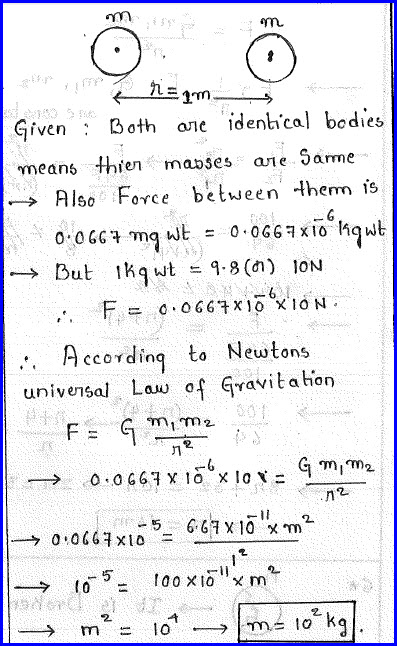 Gravitation Problems with Solutions One | IIT JEE and NEET Physics