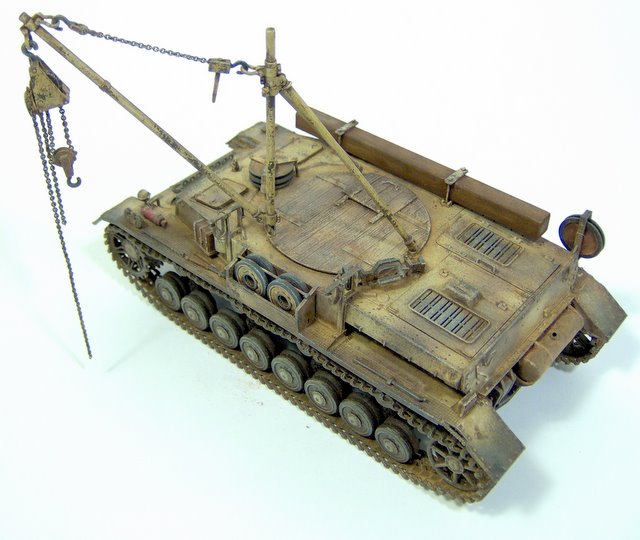Gulumik Military Models: Bergepanzer IV 1/35 Trumpeter - Gallery
