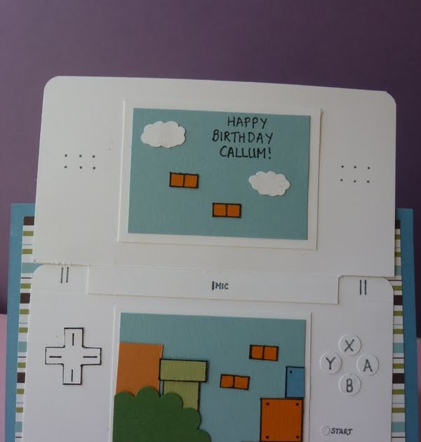 Crafty ThINKer: My Nintendo DS Creation!