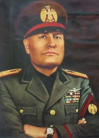 Benito Mussolini Color