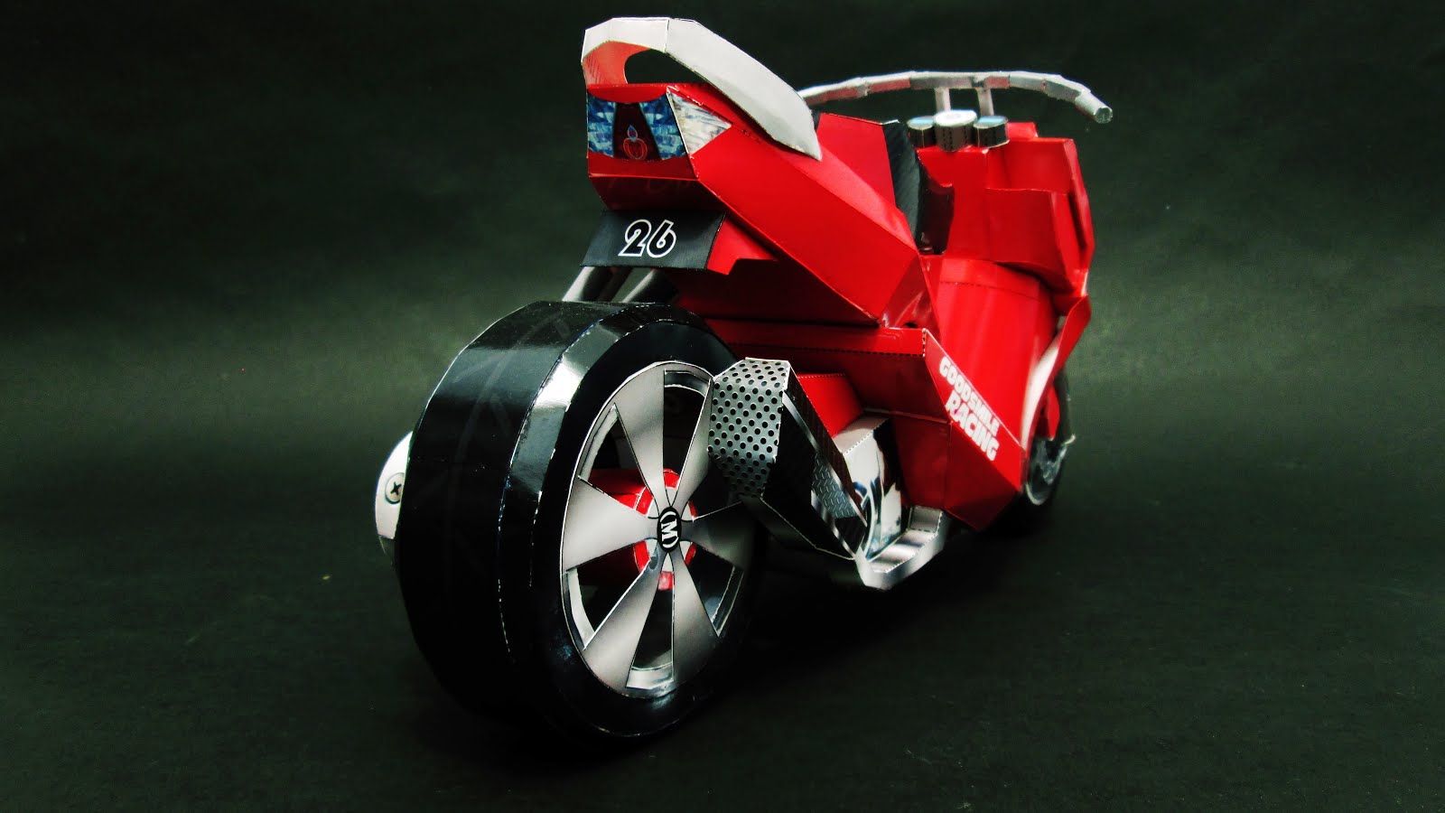 Yamaha Mio Modification Papercraft