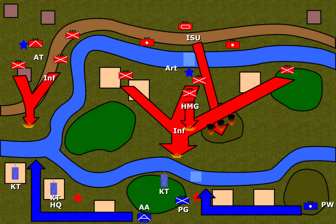 Dale's Wargames: Königstiger versus Strelkovy