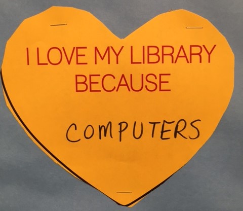 Abby the Librarian: I Love My Library Display