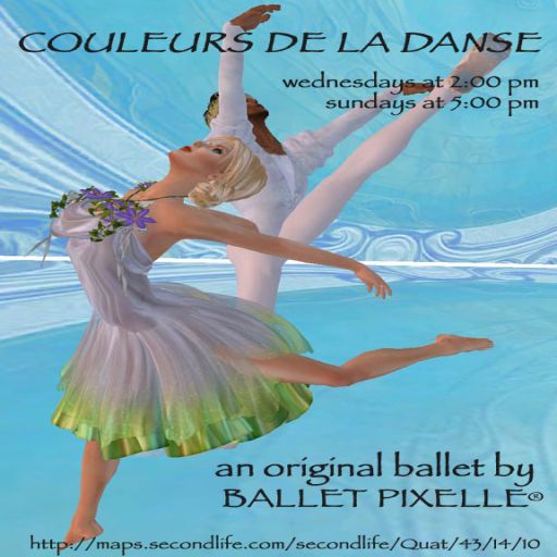 PR:: BALLET PIXELLE® PREMIERES "COULEURS DE LA DANSE" -September 23 ...