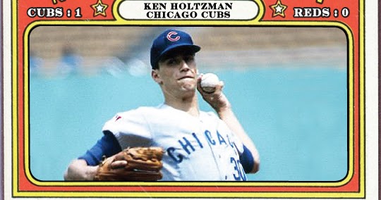 WHEN TOPPS HAD (BASE)BALLS!: NO-HITTERS SPECIAL SUB-SET: KEN HOLTZMAN ...