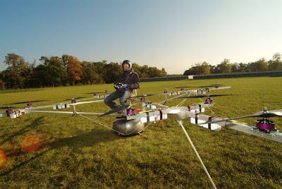 Kuweight 64: WORLD'S FIRST MANNED ELECTRIC MULTICOPTER BY E-VOLO