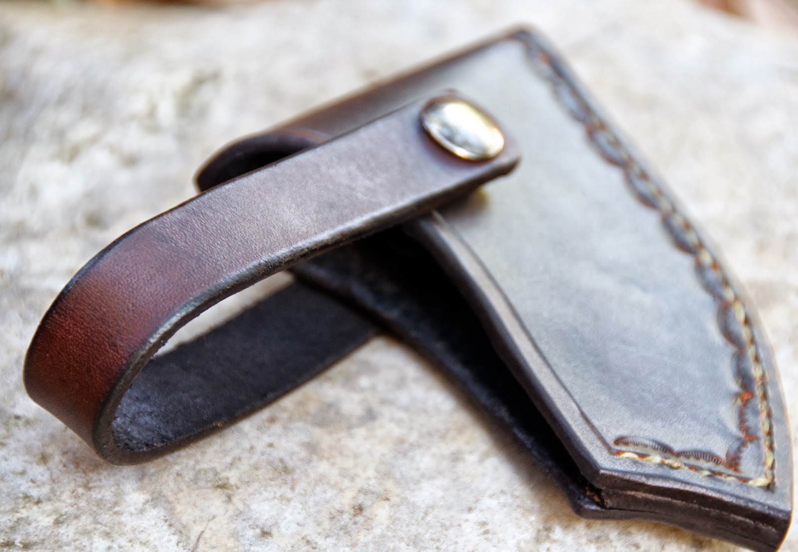 Backwoods Badger: Recent leatherwork...